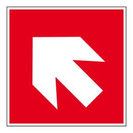 EICHNER Brandschutzschild Richtungsangabe schräg aufwärts/abwärts (9225-13071-015)
