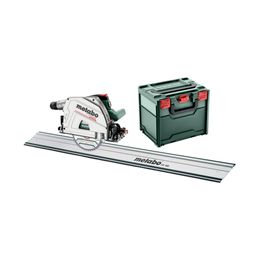 Metabo Akku-Tauchkreiss&auml;ge KT 18 LTX 66 BL Set mit F&uuml;hrungsschiene FS 160; MetaboX 340 (691172840)