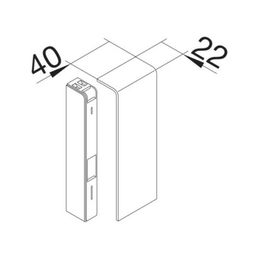 TEHALIT Endstück zu SL 20x115mm vw SL2011569016)