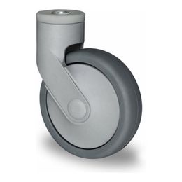 CASCOO Rückenlochlenkrolle ø 100 mm Serie CARA P2A2 Kugellager (HCH0SP0100P2A2B42)