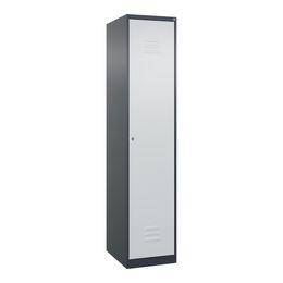 C+P Spind Classic PLUS, 1 Abteil, 1850x400x500mm, 7016/7035 Verschluss Zylinderschloss ; C + P M&ouml;belsysteme (080000-12|S10030)