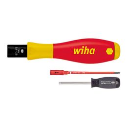 wiha Drehmoment-Schraubendreher TorqueVario®-S electric variabel einstellbare Drehmomentbegrenzung 0,8-5,0 Nm, 3,8 mm (26626)