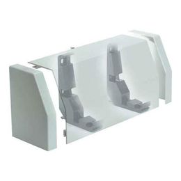 Hager Kabelrangierkanal 2feldig, RAL9010 FZ142)