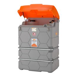 CEMO CUBE-Alt&ouml;ltank 1500 l Indoor komplett montiert, mit TW-Kupplung (10478)