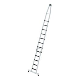 Munk Stufen-Glasreinigerleiter-Satz mit nivello®-Traverse und clip-step R13 2-teilig (040740)