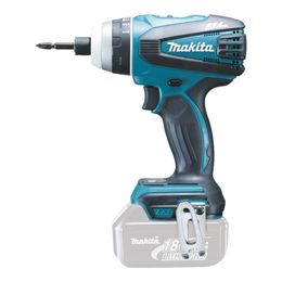 Makita DTP141Z Akku-Quadroschrauber - 18 V bürstenlos Schlag- Bohr- Schraub- und Impulsschraubfunktion LED-Licht - ohne Akku und Ladegerät)
