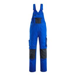 Mascot Augsburg Latzhose Größe 82C50, kornblau/schwarzblau (12169-442-11010-82C50)
