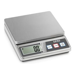 Kern Tischwaage FOB 5K1S+C kalibriert, Wägebereich 5000 g, Ablesbarkeit 1 g ; KERN & Sohn)