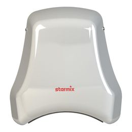 Starmix Vandalen-Haartrockner weiß pulver-beschichtetes Stahlgehäuse (019031)