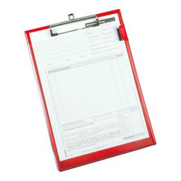 EICHNER Bügel-Klemmbrett DIN A 4 rot (9015-00671)