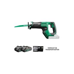 HiKOKI Akku-Säbelsäge CR18DMA (4,0 Ah) (Transportkoffer) (CR18DMAWWZ)