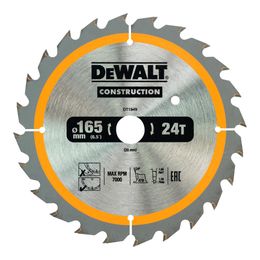 Dewalt Kreiss&auml;geblatt Akku 165/20 mm 24WZ DT1949-QZ)