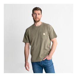 STIER Heavy Tee Pocket organic cotton S Olive (906642)
