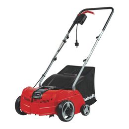 Einhell GC-SA 1231/1 Elektro-Vertikutierer-Lüfter aus Kunststoff und Metall mit Vertikutierer- und Lüfterwalze für Rasenpflege oder Belüftung, 1200 Watt - 3420640)