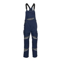 K&Uuml;BLER WORKWEAR K&uuml;bler ACTIVIQ cotton+ Latzhose dunkelblau/anthrazit 46 ; K&uuml;bler Workwear (3450 3421-4897-46)