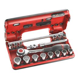 Facom Steckschlüssel-Set 3/8" 6-Kant D-Box (J.360DBOX112)
