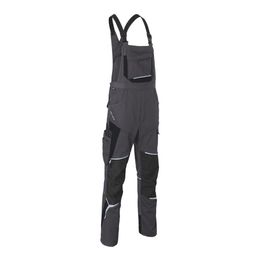 KÜBLER WORKWEAR Kübler Latzhose BODYFORCE, anthrazit / schwarz, Konfektionsgröße 48 ; Kübler Workwear (3125 5302-9799-48)