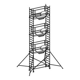 Hymer Fahrgerüst ADVANCED SAFE-T, Modul 1 + 2 + 3 + KIT (707508)