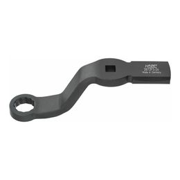 Hazet Schlag-Ringschl&uuml;ssel (Doppel-6kt.) mit 2 Schlagfl&auml;chen 2872FS-24 ∙ Vierkant hohl 12,5 mm (1/2 Zoll) ∙ Au&szlig;en-Doppel-Sechskant Profil ∙ 24)