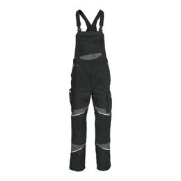 KÜBLER WORKWEAR Kübler ACTIVIQ cotton+ Latzhose schwarz/anthrazit 40 ; Kübler Workwear (3450 3421-9997-40)