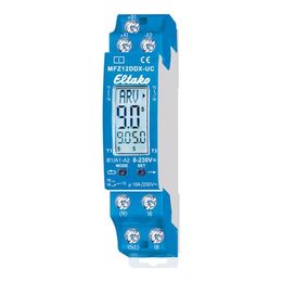 Eltako MFZ12DDX-UC Zeitrelais,multifunktion 10A/250VAC aus Kunststoff, 23001004)