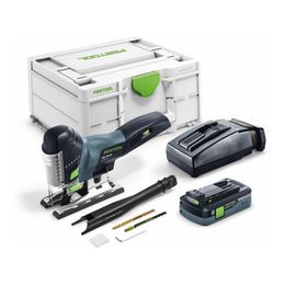 FESTOOL PSC 420 HPC Pendelstichsäge mit Akku 4.0 EBI-Plus CARVEX 18V 4Ah 576525)