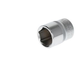 Gedore RED Steckschl&uuml;sseleinsatz, Nuss, 1/4 Zoll 6,3 mm Antrieb, 6-kant, 14 mm Weite, Werkzeug, R41001403, Stahl (3300076)