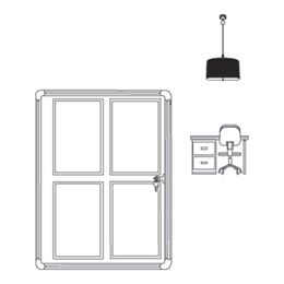 MAGNETOPLAN Schaukasten Klassik mit Schiebet&uuml;ren f&uuml;r den Innenbereich, 1965 x 1050 x 60 mm, 27 x A4 (1218083)