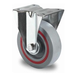 CASCOO Bockrolle ø 125 mm Serie T6P2 Rollenlager (FPP35W0125T6P2R1W)