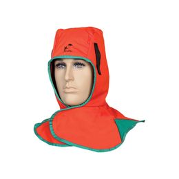 WELDAS Kopf- und Nackenschutz (23-6690Haube Stoff orange)