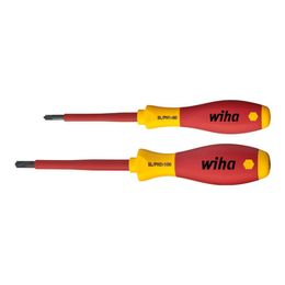 wiha Schraubendreher Set SoftFinish® electric PlusMinus/Phillips in Blister 2-tlg. (32281)