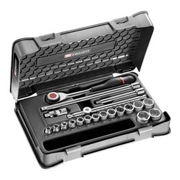Facom Steckschl&uuml;ssel-Set 3/8 J.360, 20-tlg (J.360-3P6)