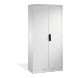 C+P Aktenschrank Acurado mit Drehtüren, innen 30 Gefache, H1950xB930xT400mm Front Lichtgrau Korpus Lichtgrau ; C + P Möbelsysteme (9260-400|S10045)