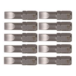 STIER Schlitz-Bit 5,5 x 1,0 mm, Form C 6,3, L&auml;nge 25 mm, 10er Pack (902381)