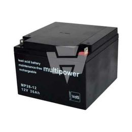 H&uuml;ckmann H&uuml;ckmann Multipower Blei-Akku MP26-12 Pb 12V/26Ah 117381)