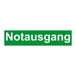 EICHNER Fluchtwegsschild Notausgang (9225-14111-030)