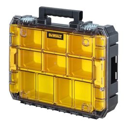 Dewalt DWST82968-1 TSTAK Organizer mit transparentem Deckel und herausnehmbaren Fächern für Aufbewahrung von Kleinteilen oder Zubehör)