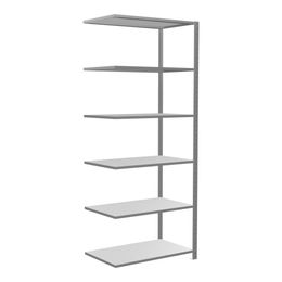 Schulte Anbauregal Steckregal MULTIplus150 2500 x 1000 x 600 mm 6 Fachb&ouml;den Kreuzstrebe verzinkt ; SCHULTE LAGERTECHNIK (12766)
