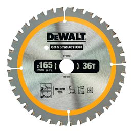 Dewalt Kreissägeblatt Akku 165/20 mm 40WZ DT1950-QZ)