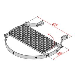 Hymer Zwischenboden, klappbar (0051635)