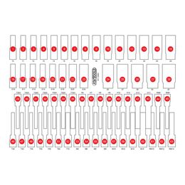 KS Tools Leere Schaumstoffeinlage zu 811.0063 (811.0063-97)