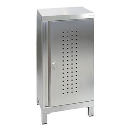 Stumpf Edelstahl-Umweltschrank Cabinox, 900x450x400mm, Sockelfüße ; Stumpf Metall (470-031-10)