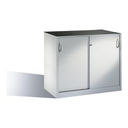 C+P Werkzeug-Beistellschrank mit Schiebet&uuml;ren, innen 1 Boden, H1000xB1200xT600mm Front Lichtgrau Korpus Lichtgrau ; C + P M&ouml;belsysteme (2066-09|S10059)