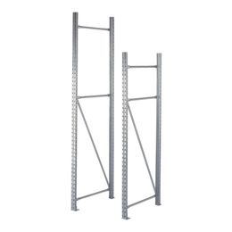 Bito St&uuml;tzrahmen Flex Set / F3 H2500xT800 mm 2 Fu&szlig;platten ohne D&uuml;bel, unmontiert U-Bl verzinkt (25301)