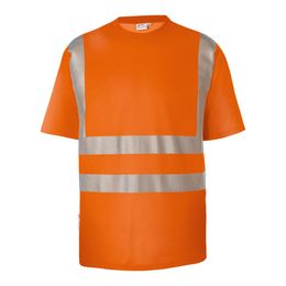 KÜBLER WORKWEAR T-Shirt REFLECTIQ PSA 2 warnorange Form 5143 Größe 4XL ; Kübler Workwear (5143 8205-37-4XL)