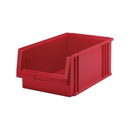 LA-KA-PE Sichtlagerkasten PLK 1 B315xT500xH200 mm rot (01350 02 01)