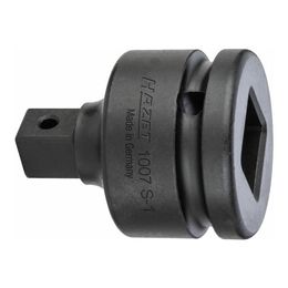 Hazet Reduzierst&uuml;ck 1007S-1 Vierkant hohl 20 mm (3/4 Zoll) Vierkant massiv 12,5 mm (1/2 Zoll))