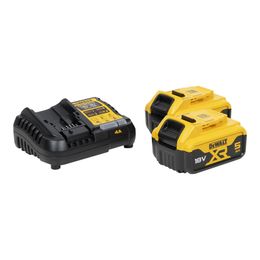 Dewalt Akku-Kit (2x 18V/5Ah plus DCB1104) (DCB1104P2-QW)