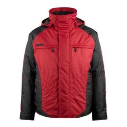 Mascot Winterjacke Frankfurt Größe S, rot/schwarz (12035-211-0209-S)
