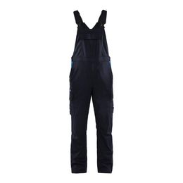 BLAKLÄDER Blakläder Latzhose Industrie Stretch, marineblau / kornblau, Konfektionsgröße 50 (264418328985C50)